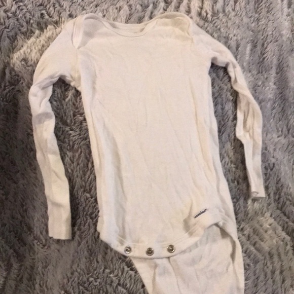 One Pieces | Worn Twice Good Shape Plain White Onesie | Poshmark